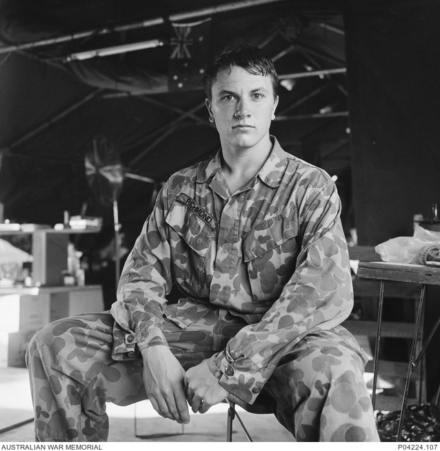 Portrait of Private Daniel Richmond, of C Company, 2nd Battalion, the ...