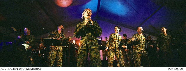 Members of the Royal Military College (RMC) Band perform at a free ...