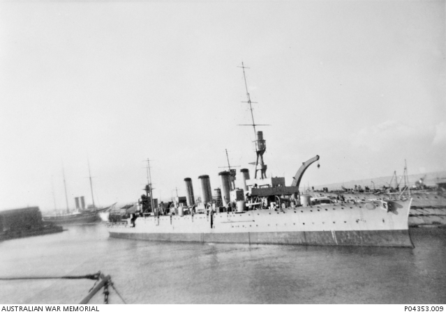HMAS Brisbane at Portmouth just before being sold to the shipbreakers ...