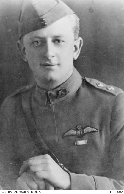 Studio portrait of Flight Lieutenant (Flt Lt) John Herbert (Jack) Butler, 1 Squadron, Australian ...