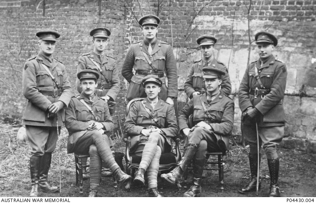 Black and white photograph of the 5th Australian Field Ambulance ...