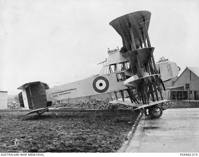 Starboard side view of the prototype quadruplane known as the ...