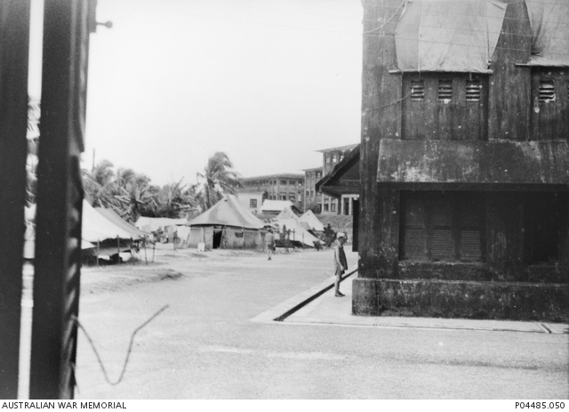 A view of the buildings that made up Roberts Barracks, part of Changi ...