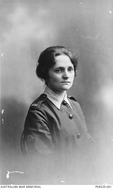 Studio portrait of Alice Rose Winterton, Women's Auxiliary Army Corps ...