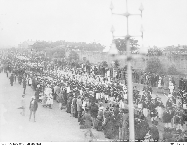 Photograph of the Australian Contingent in Soudan (Sudan), 1885 ...