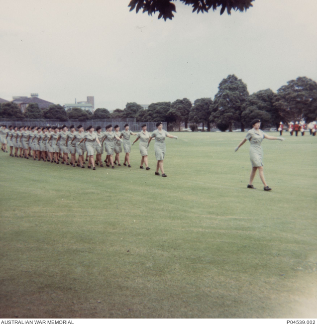 The Womens' Royal Australian Army Corps (WRAAC) birthday parade at ...