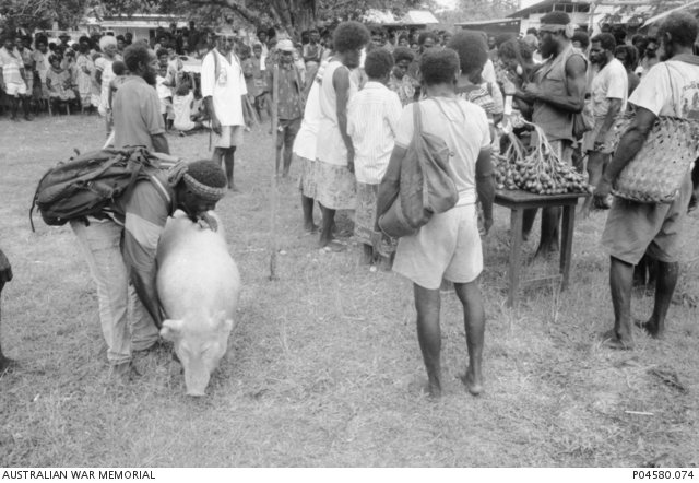 Bougainvillians gather at a reconciliation ceremony between ...