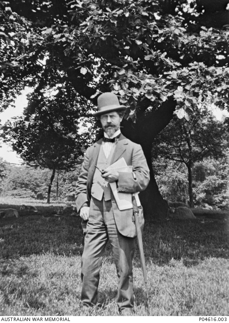 Informal portrait of Albert Henry Fullwood, Hampstead, England ...
