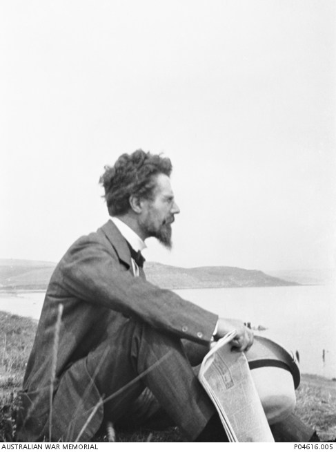 Informal portrait of Albert Henry Fullwood who was born in Birmingham ...