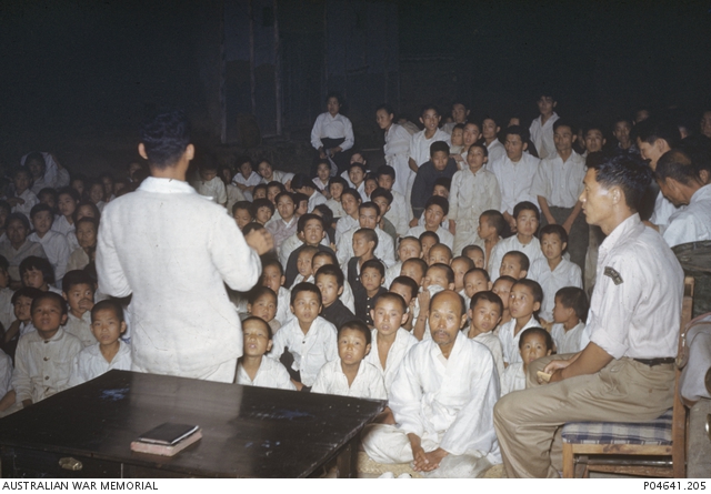 Bible class. One of a series of photographs taken by the Australian Mr ...