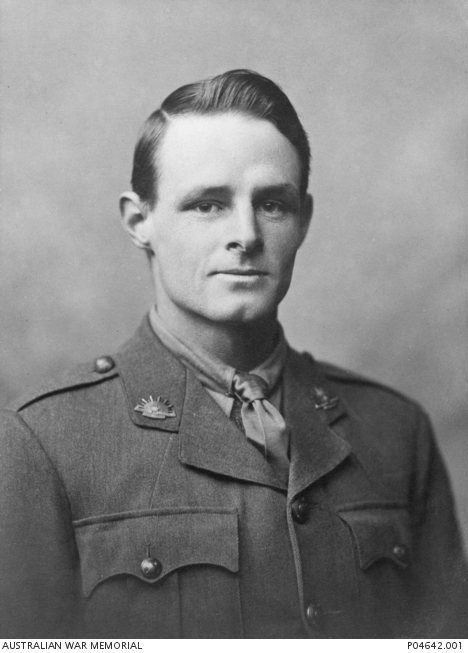 Studio portrait of Second Lieutenant (2nd Lt) Percy Ellesmere Smythe ...