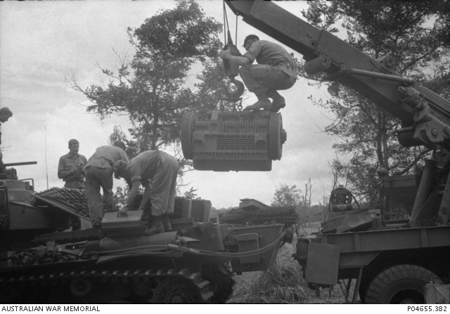 At Fire Support Base (FSB) Anne during Operation Finschhafen, a ...