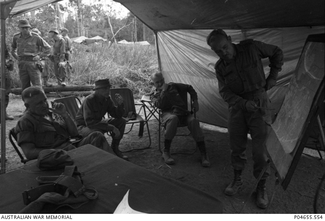 At Fire Support Base (FSB) Diggers Rest in the Hat Dich region of south ...