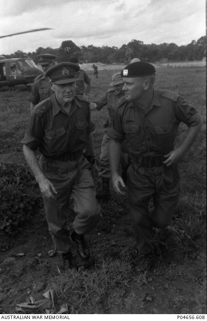 Normie Rowe promoted to Crew Commander 29 July 1969 with 12B Platoon, 1 ...