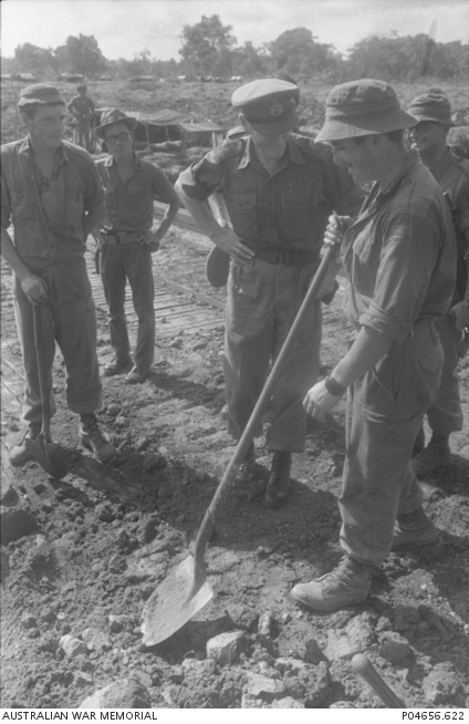 Normie Rowe promoted to Crew Commander 29 July 1969 with 12B Platoon, 1 ...