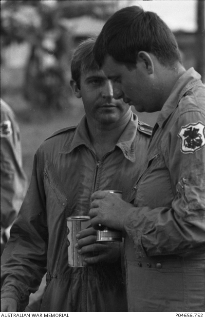 Normie Rowe’s on operations with troopers of 1 Troop, B Squadron, 3rd ...