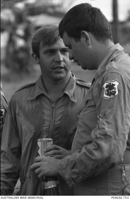 Normie Rowe’s on operations with troopers of 1 Troop, B Squadron, 3rd ...