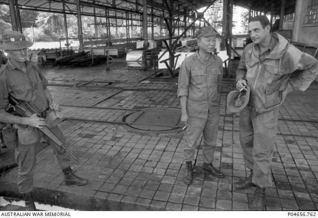 Normie Rowe’s on operations with troopers of 1 Troop, B Squadron, 3rd ...