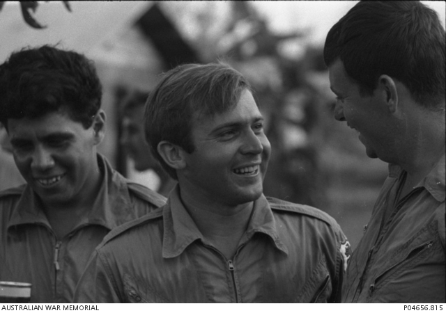 Normie Rowe’s on operations with troopers of 1 Troop, B Squadron, 3rd ...