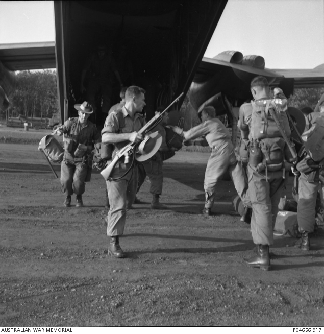 Battalion arrival 7th Battalion, The Royal Australian Regiment ...