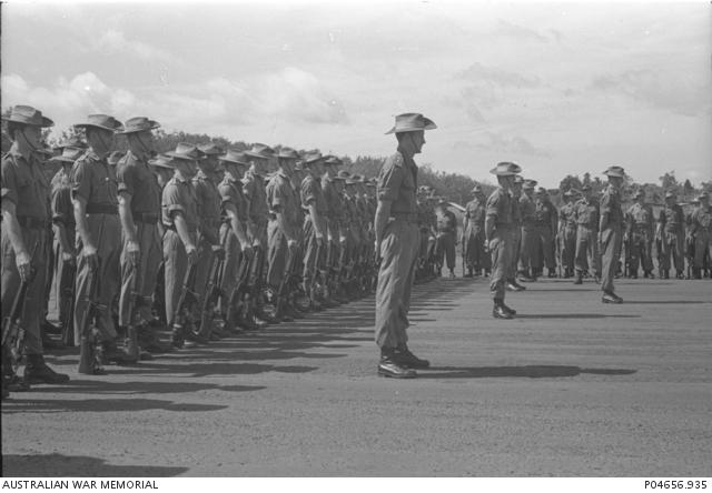 Battalion arrival 7th Battalion, The Royal Australian Regiment ...