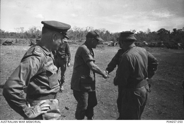 First visit of the Commanding General of MACV, General (Gen) Creighton ...