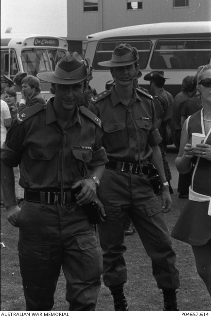 Arrival in Sydney, 7th Battalion, The Royal Australian Regiment (7RAR ...