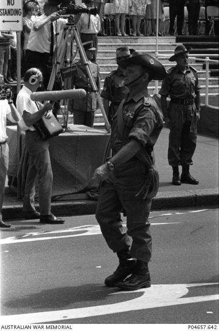 Arrival in Sydney, 7th Battalion, The Royal Australian Regiment (7RAR ...