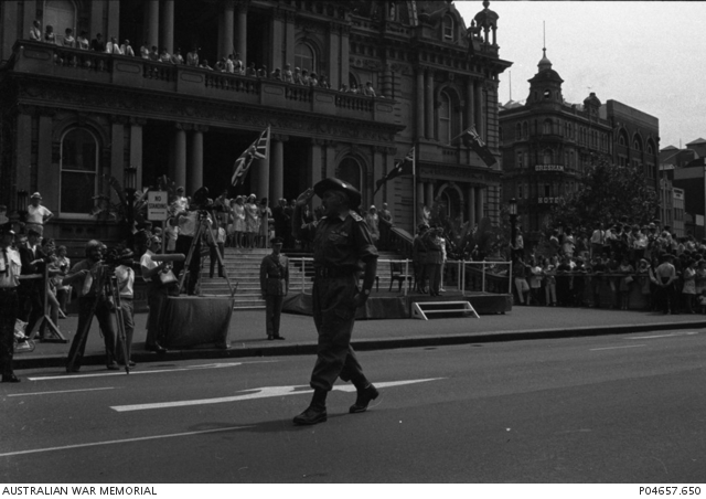 Arrival in Sydney, 7th Battalion, The Royal Australian Regiment (7RAR ...