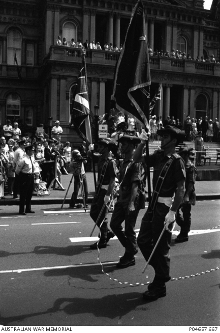 Arrival in Sydney, 7th Battalion, The Royal Australian Regiment (7RAR ...