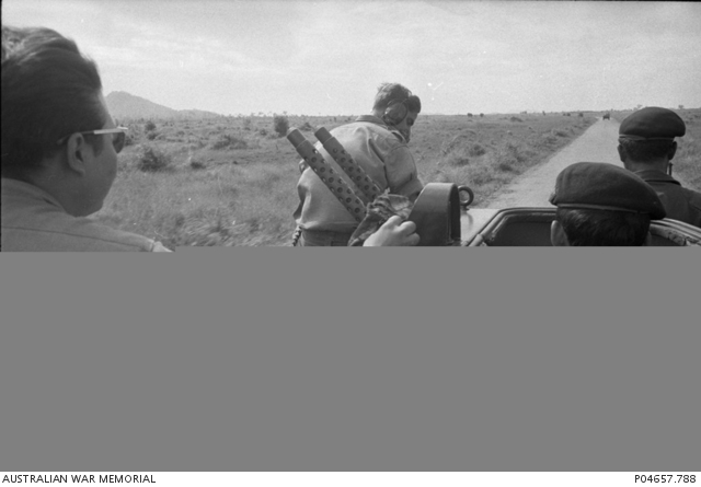 B Squadron, 3rd Cavalry Regiment with ARVN Commando Scout Cars ...