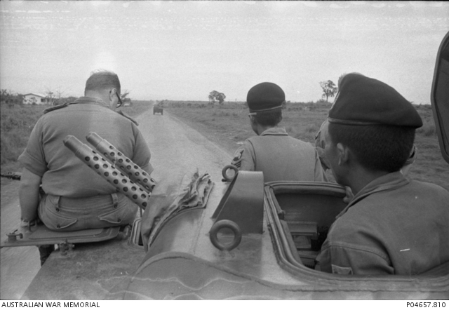 B Squadron, 3rd Cavalry Regiment with ARVN Commando Scout Cars ...