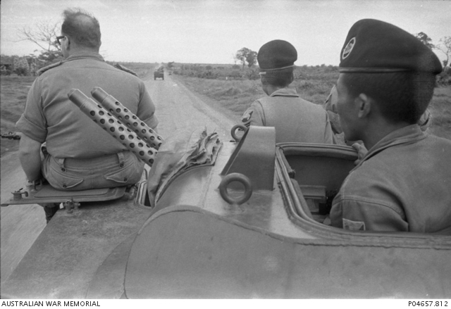 B Squadron, 3rd Cavalry Regiment with ARVN Commando Scout Cars ...