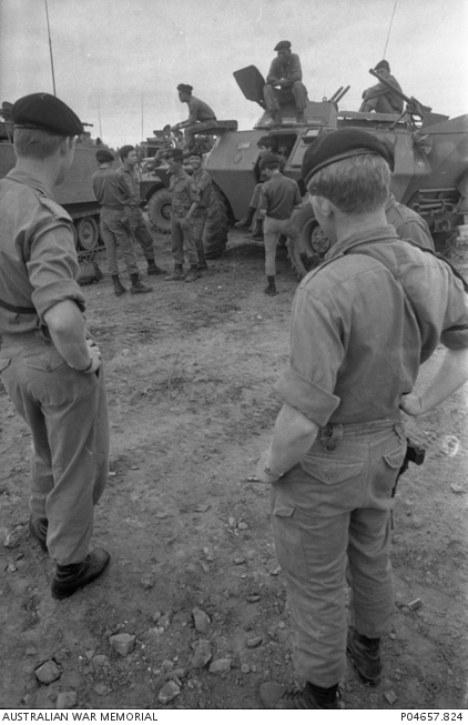 B Squadron, 3rd Cavalry Regiment with ARVN Commando Scout Cars ...