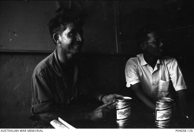 Members of the Australian Army Training Team Vietnam (AATTV) with Mike ...