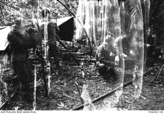 Members of the Australian Army Training Team Vietnam (AATTV) with Mike ...