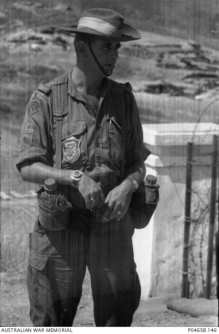 Members of the Australian Army Training Team Vietnam (AATTV) with Mike ...