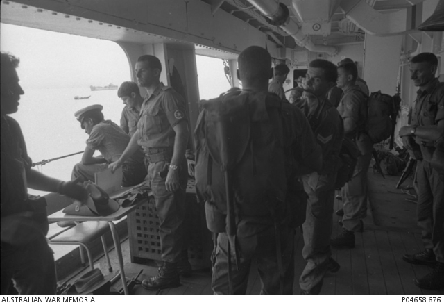 8th Battalion, The Royal Australian Regiment (8RAR), arrives in South ...