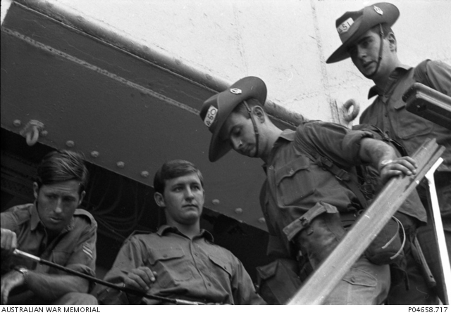 8th Battalion, The Royal Australian Regiment (8RAR), arrives in South ...