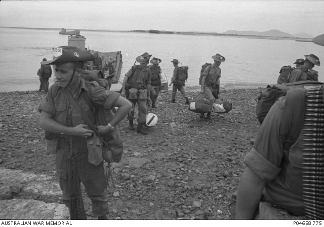 8th Battalion, The Royal Australian Regiment (8RAR), arrives in South ...