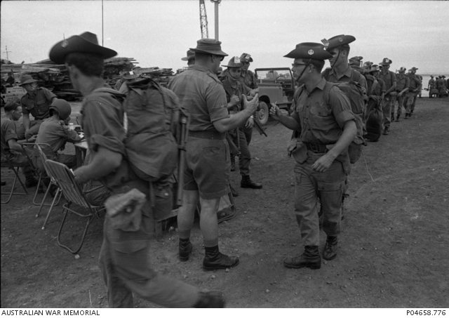 8th Battalion, The Royal Australian Regiment (8RAR), arrives in South ...