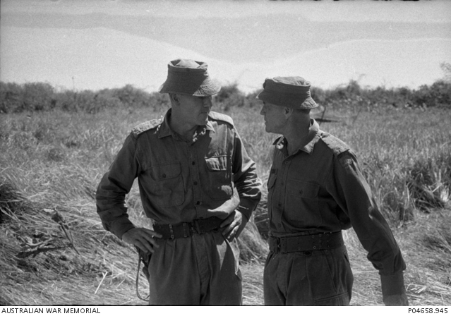 The 1st Australian Task Force Commander (1ATF), 3163 Brigadier Cedric ...