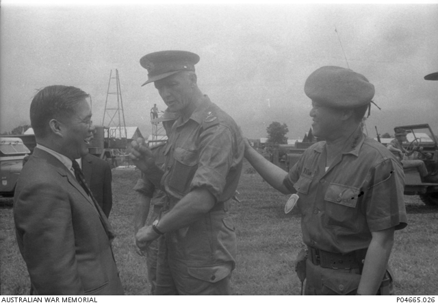 Selected 1st Australian Task Force (1ATF) personnel visit Ngai Giao ...