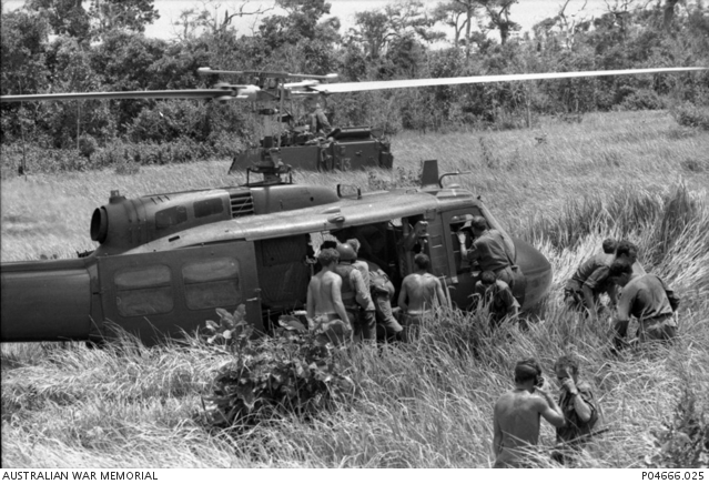 General scenes of Fire Support Base NDP Beverly, 20 miles east of 1st ...