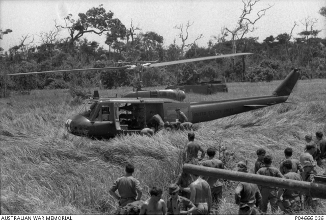 General scenes of Fire Support Base NDP Beverly, 20 miles east of 1st ...