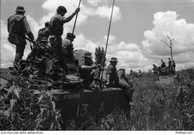 General scenes of Fire Support Base NDP Beverly, 20 miles east of 1st ...