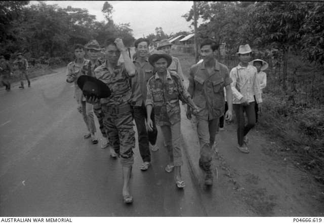 Warrant Officer Class 2 Ray Simpson in the Mekong Delta with VI Corps ...