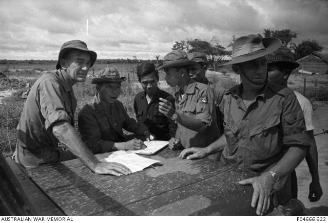 Warrant Officer Class 2 Ray Simpson in the Mekong Delta with VI Corps ...