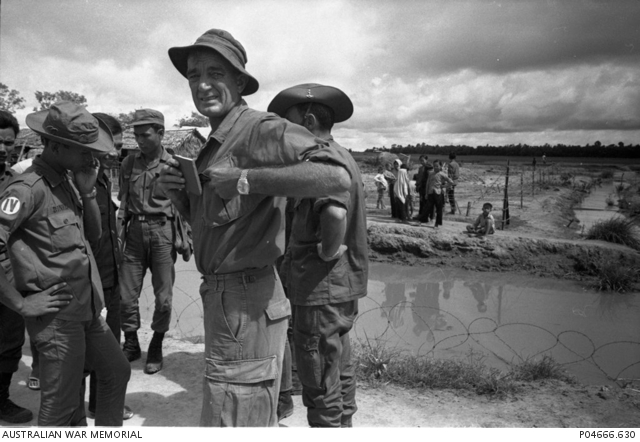 Warrant Officer Class 2 Ray Simpson in the Mekong Delta with VI Corps ...