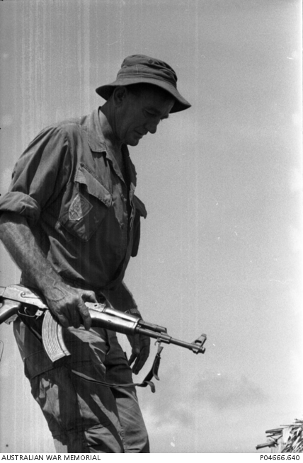 Warrant Officer Class 2 Ray Simpson in the Mekong Delta with VI Corps ...